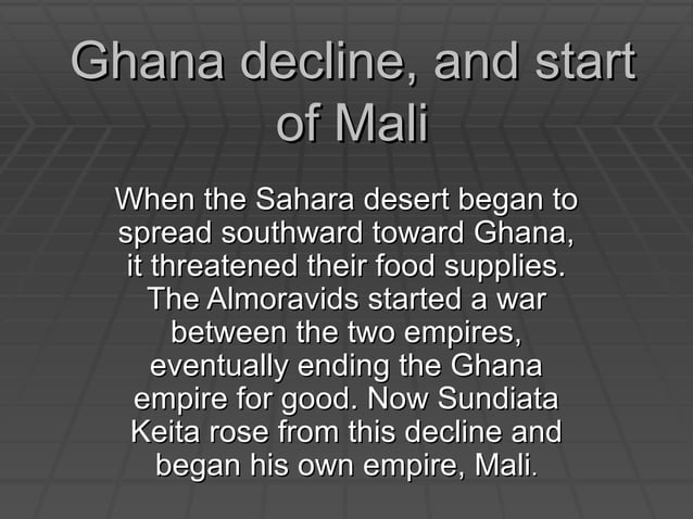 Ancient Kingdom Of Mali 3 | PPT