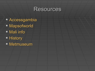 Ancient Kingdom Of Mali 3 | PPT