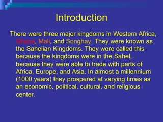 Ancient Kingdoms Of West Africa | PPT | Africa Travel | Travel Locations