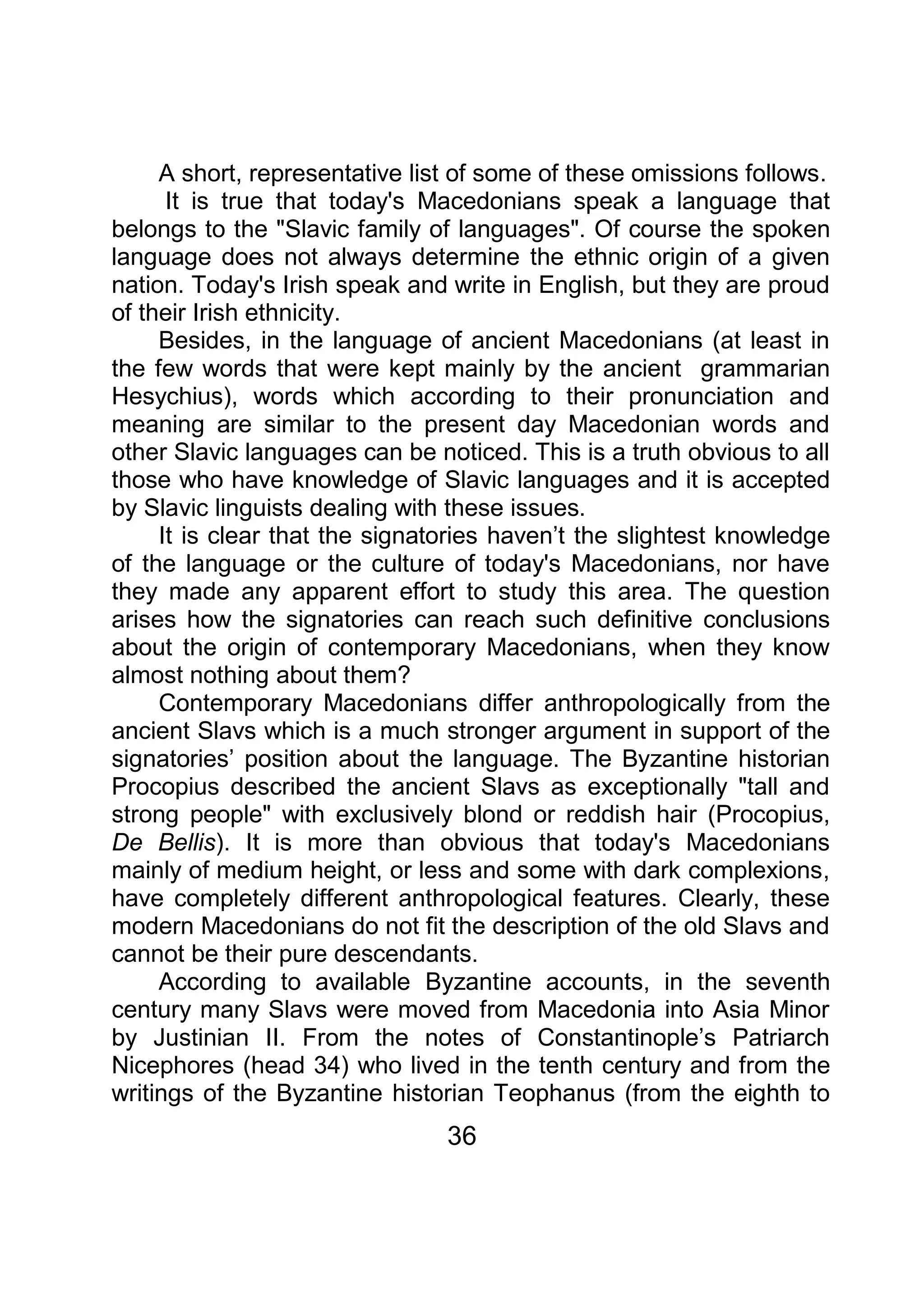 Aleksandar DONSKI - THE ANCIENT MACEDONIANS WERE NOT GREEKS! | PDF