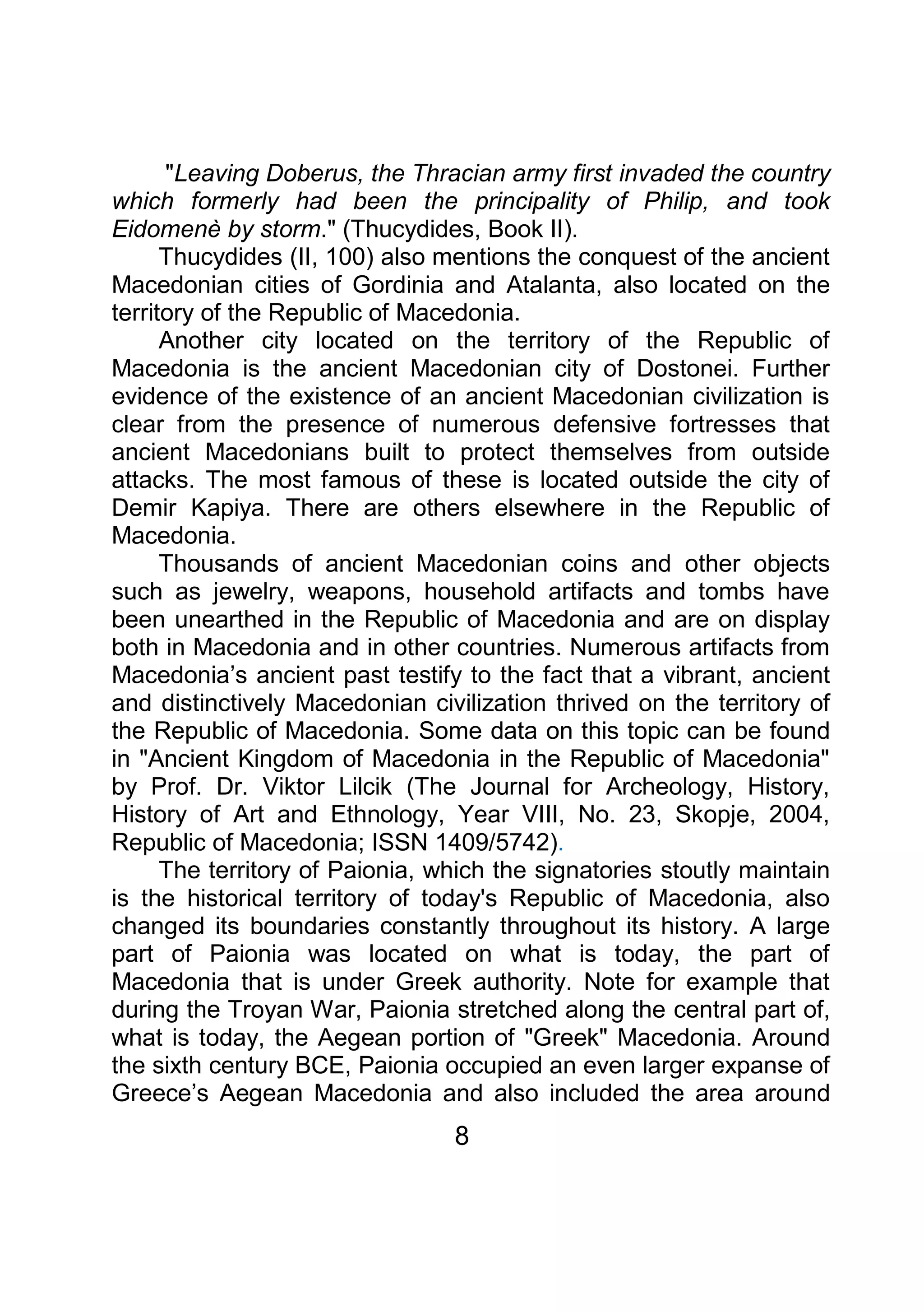 Aleksandar DONSKI - THE ANCIENT MACEDONIANS WERE NOT GREEKS! | PDF