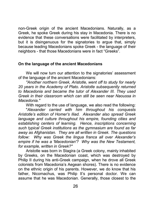 Aleksandar DONSKI - THE ANCIENT MACEDONIANS WERE NOT GREEKS! | PDF