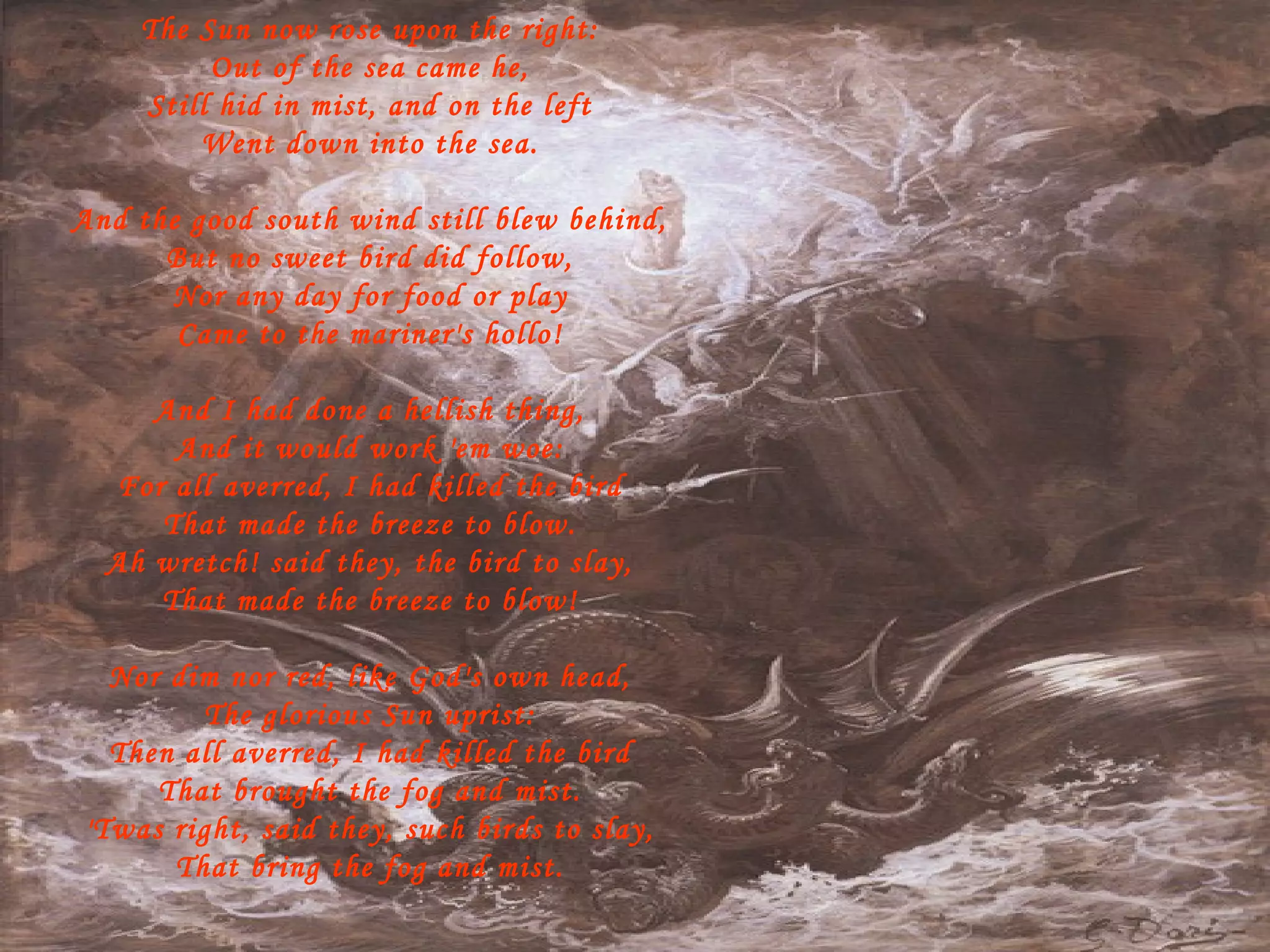 the rime of ancient mariner | PPT