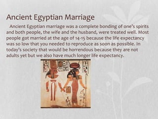 Ancient Marriage by Jamie | PPTX