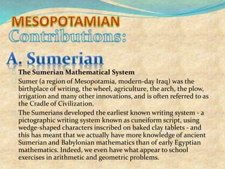 Ancient math | PPTX