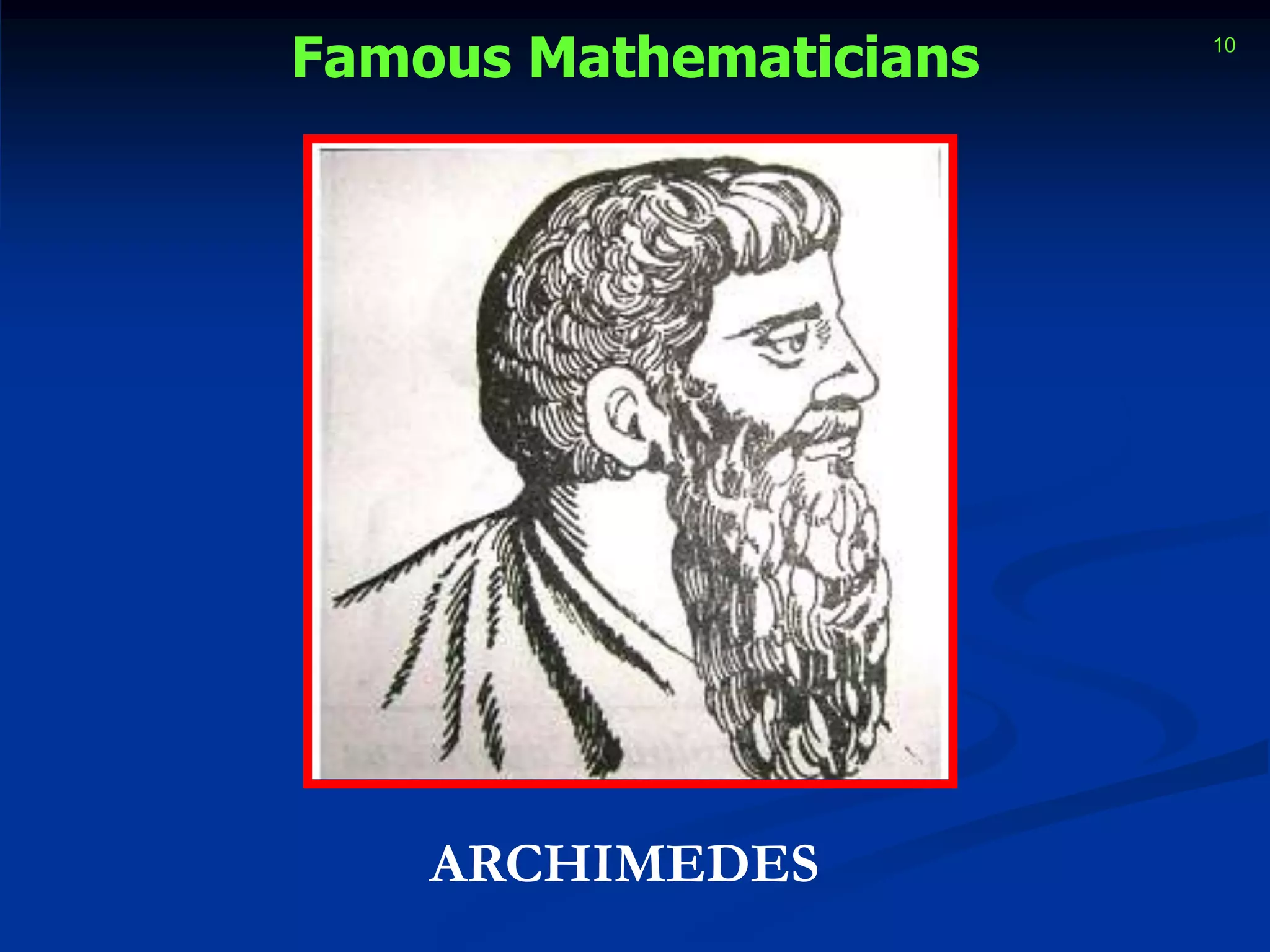 Ancient Mathematicians | PPTX