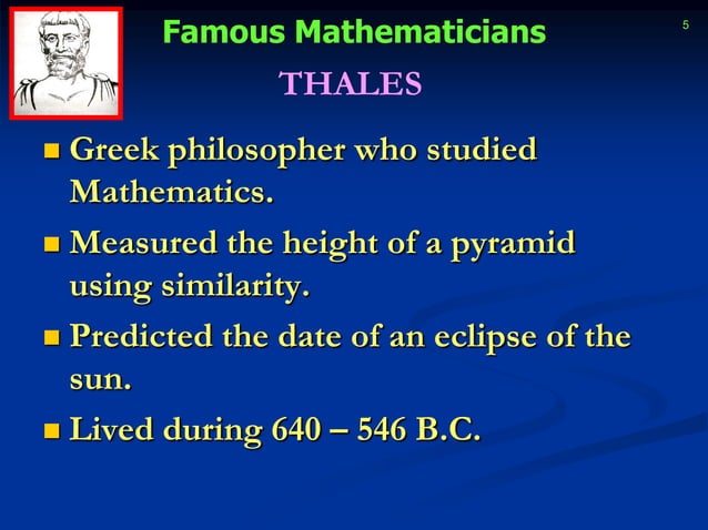 Ancient Mathematicians | PPTX