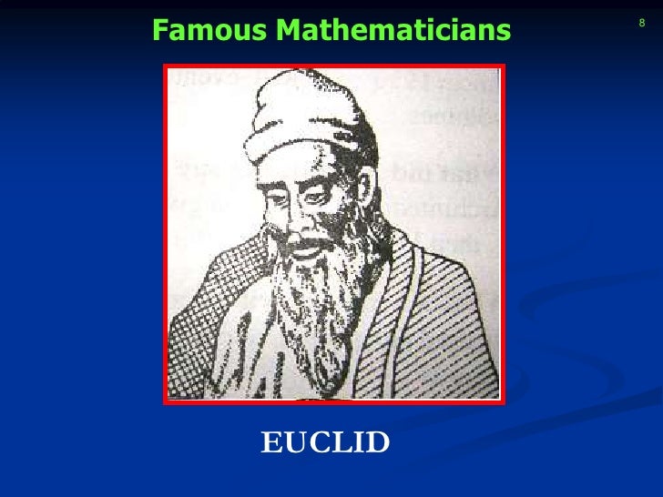 Ancient Mathematicians