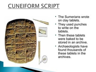Mesopotamian Civilization Script