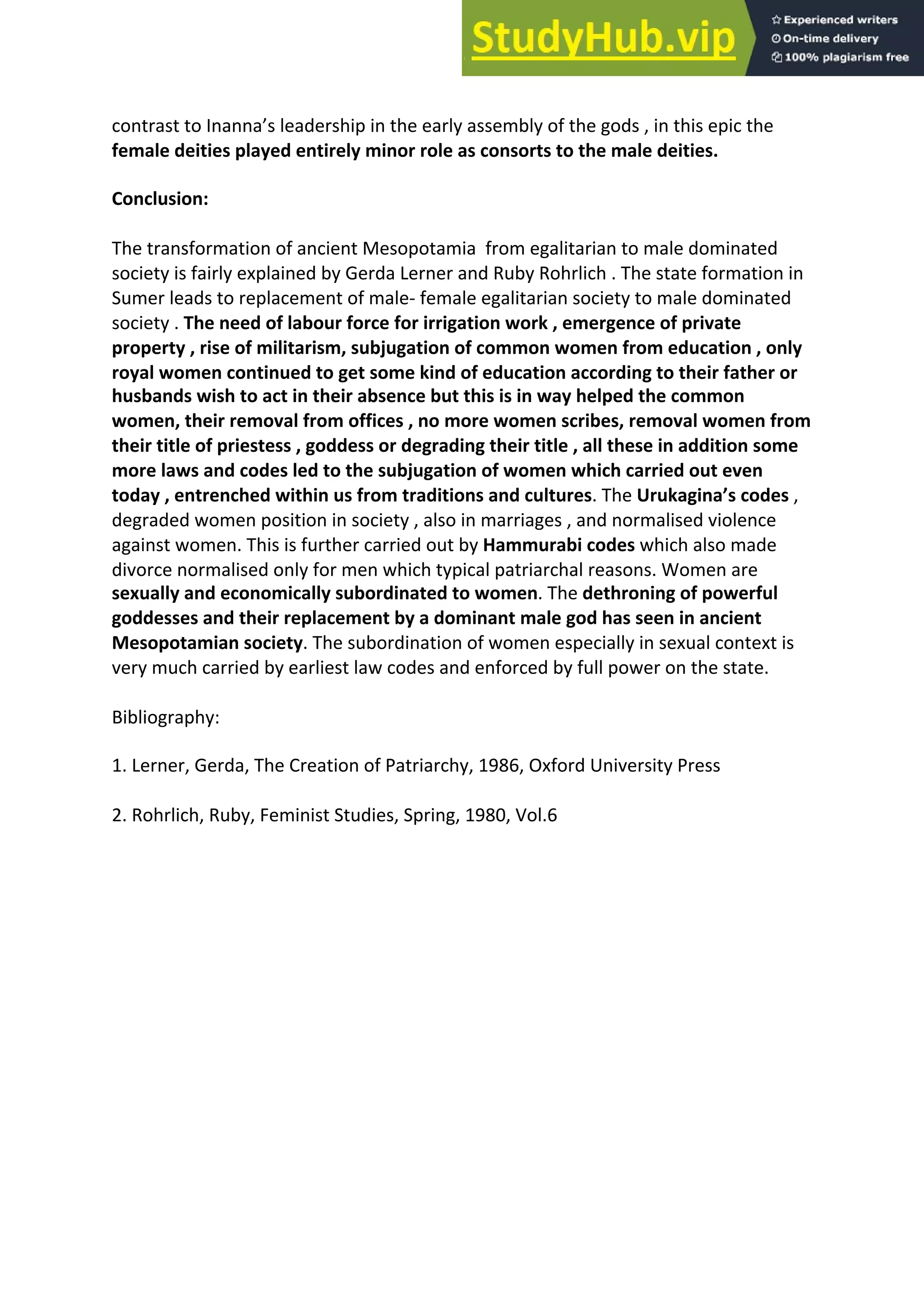 Ancient Mesopotamia | PDF