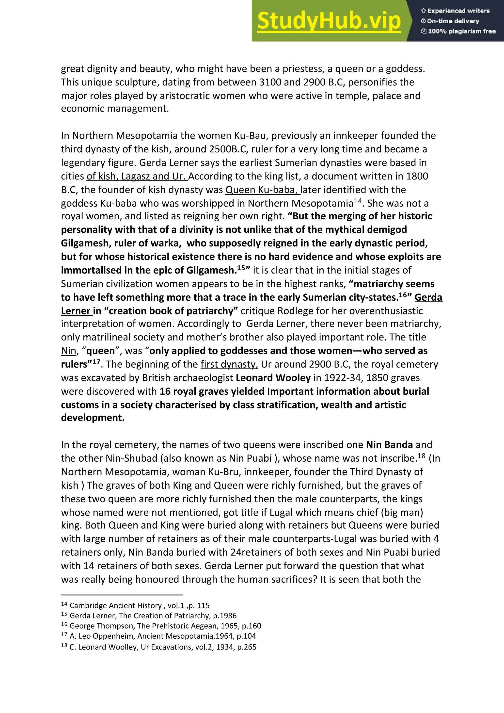 Ancient Mesopotamia | PDF