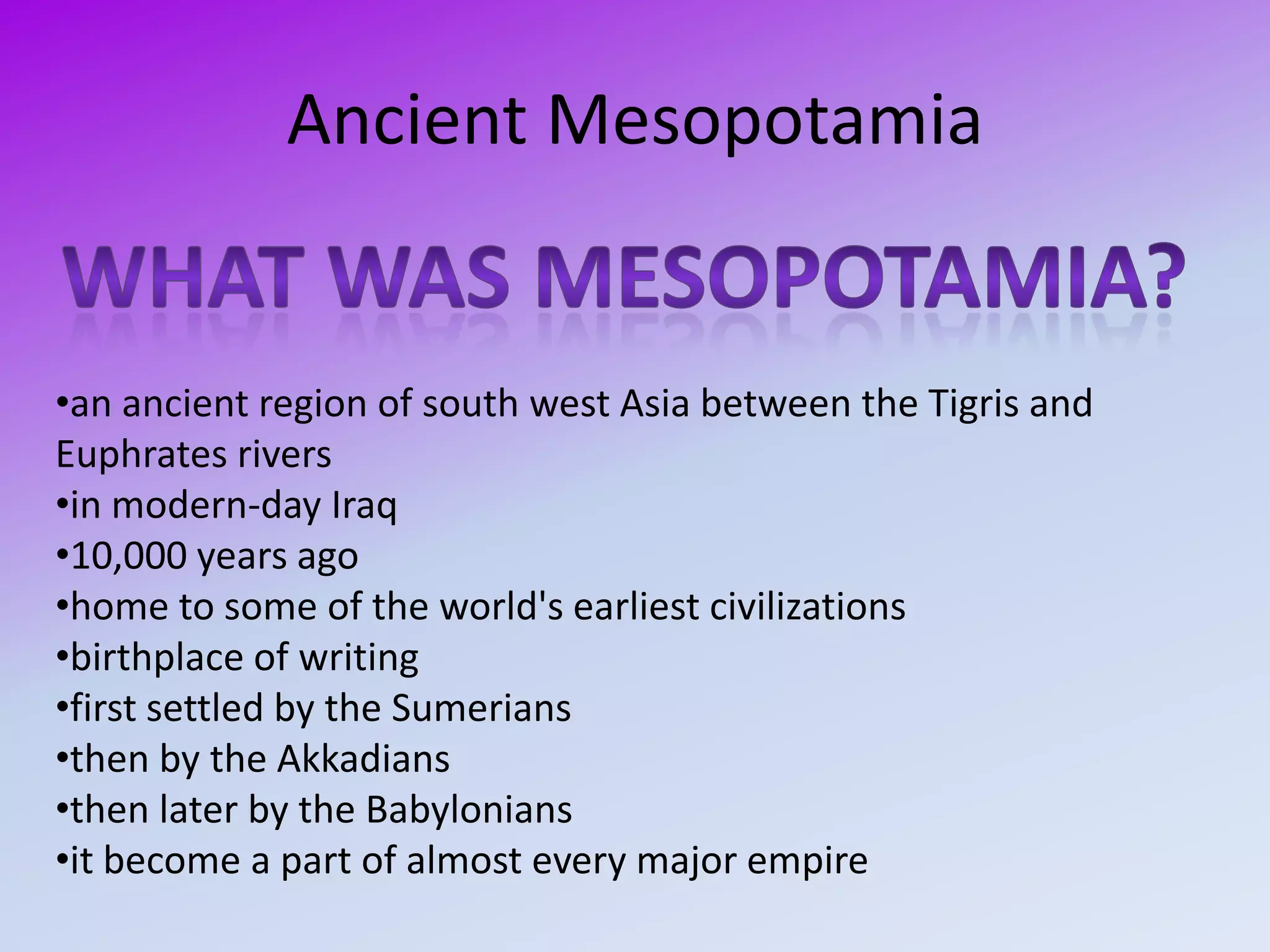 Ancient Mesopotamian Housesppt | PPTX