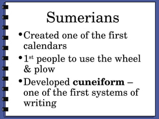 Ancient Mesopotamia & The Fertile Crescent | PPT