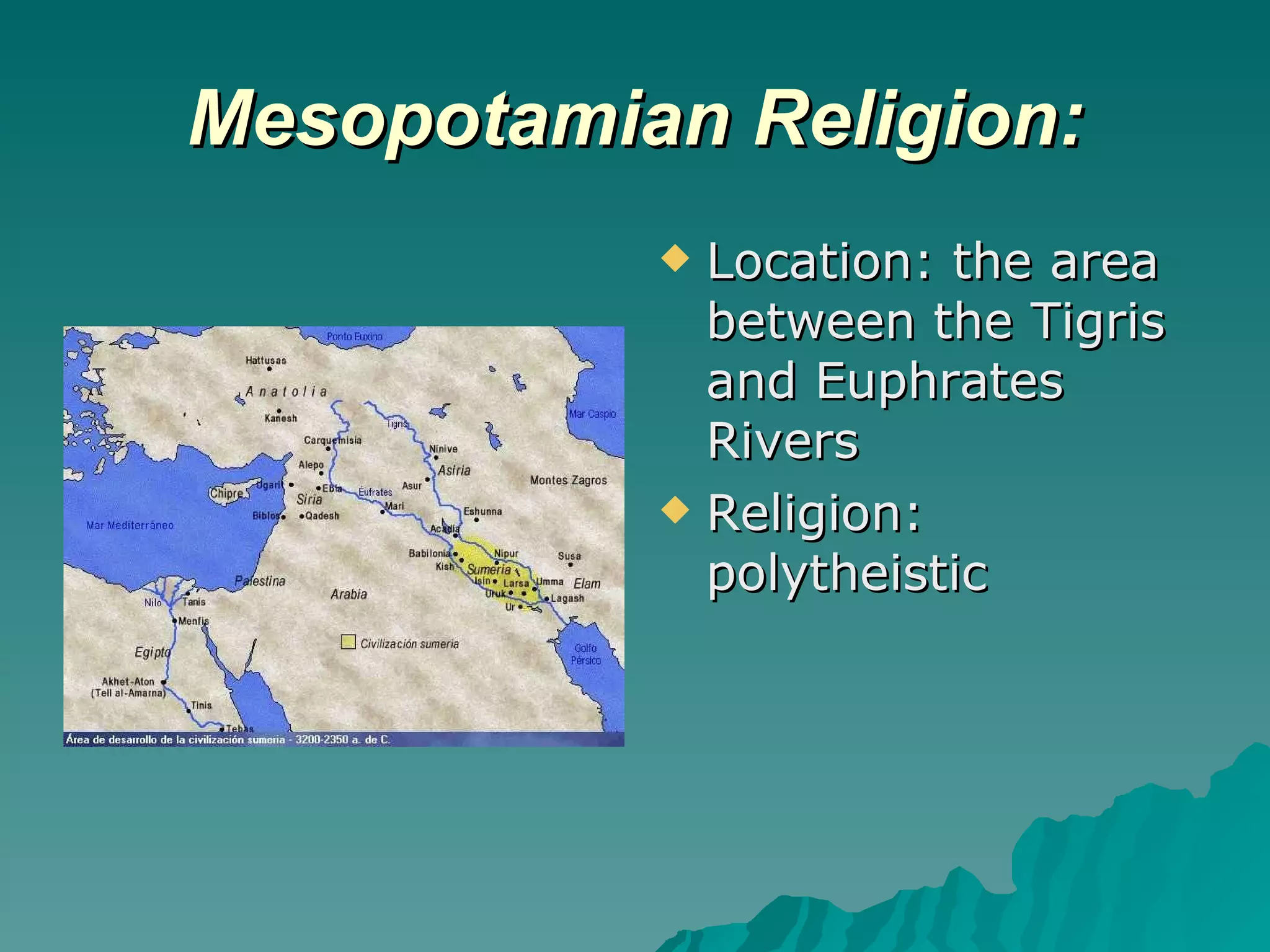 Ancient Near Eastern Religions (Iraq And Iran) | PPT | Religion ...