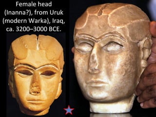 Inanna Female Head, From Uruk (warka)