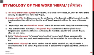 Ancient nepal | PPTX