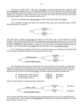 Notes on decision analysis | PDF