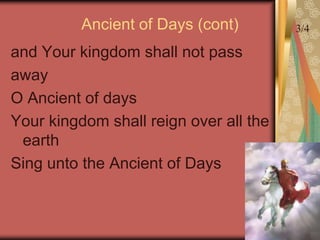 Ancient Of Days | PPTX