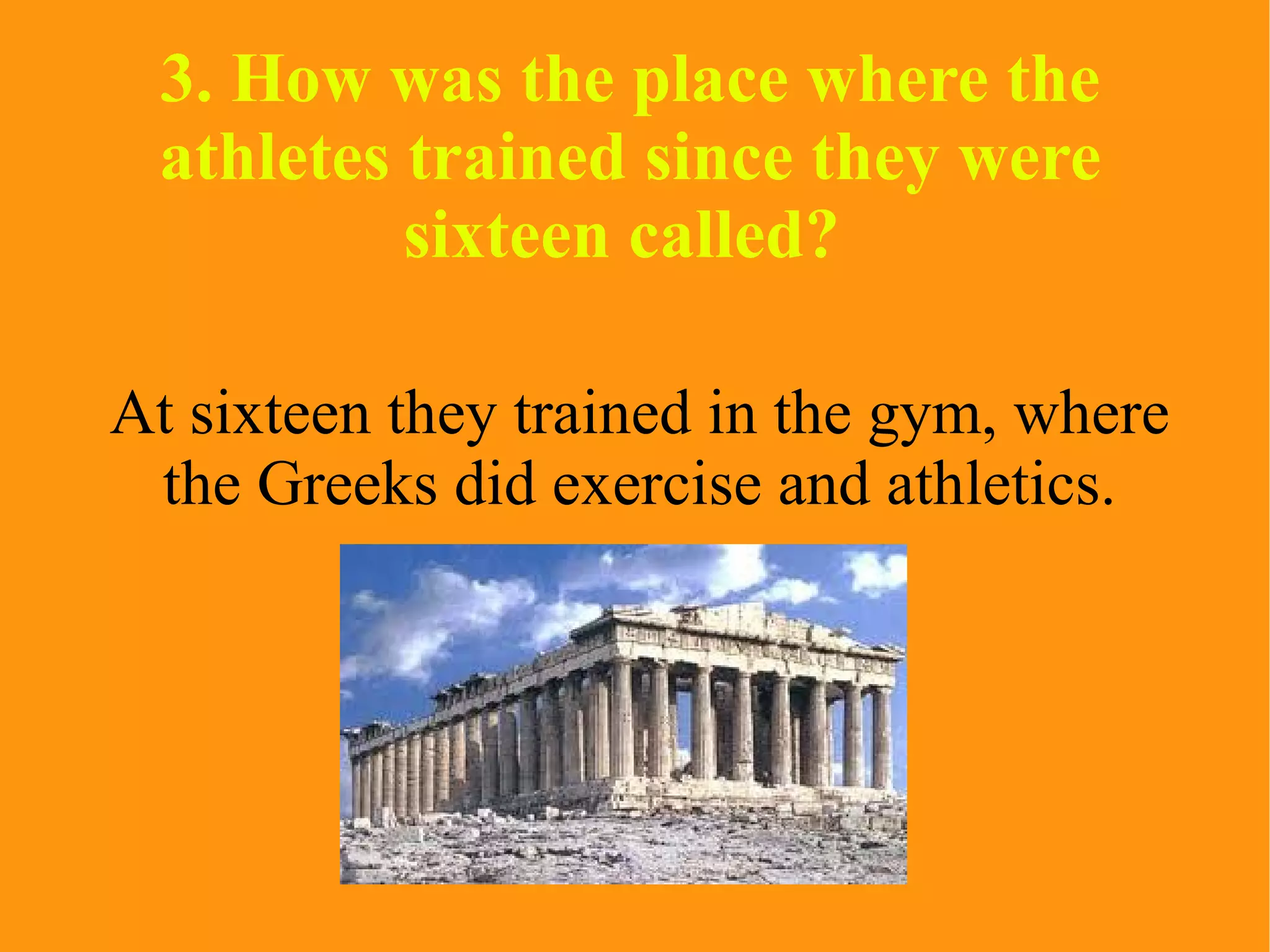 Ancient Olympic Games | ODP