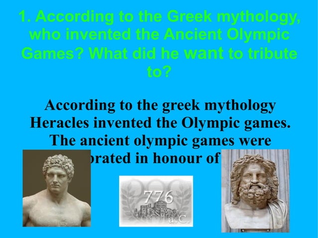 Ancient Olympic Games | ODP