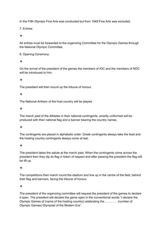 ANCIENT OLYMPIC GAMES.pdf | Summer Olympic Sports | Olympic Sports