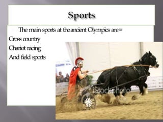 Ancient olympics | PPTX