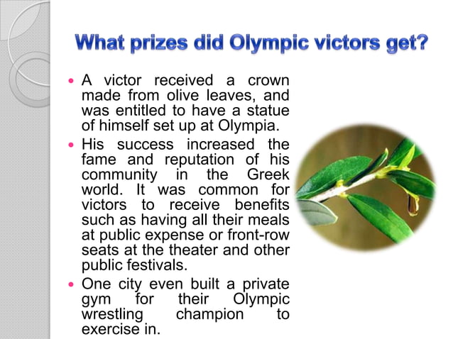 Ancient olympics games presentation | PPTX