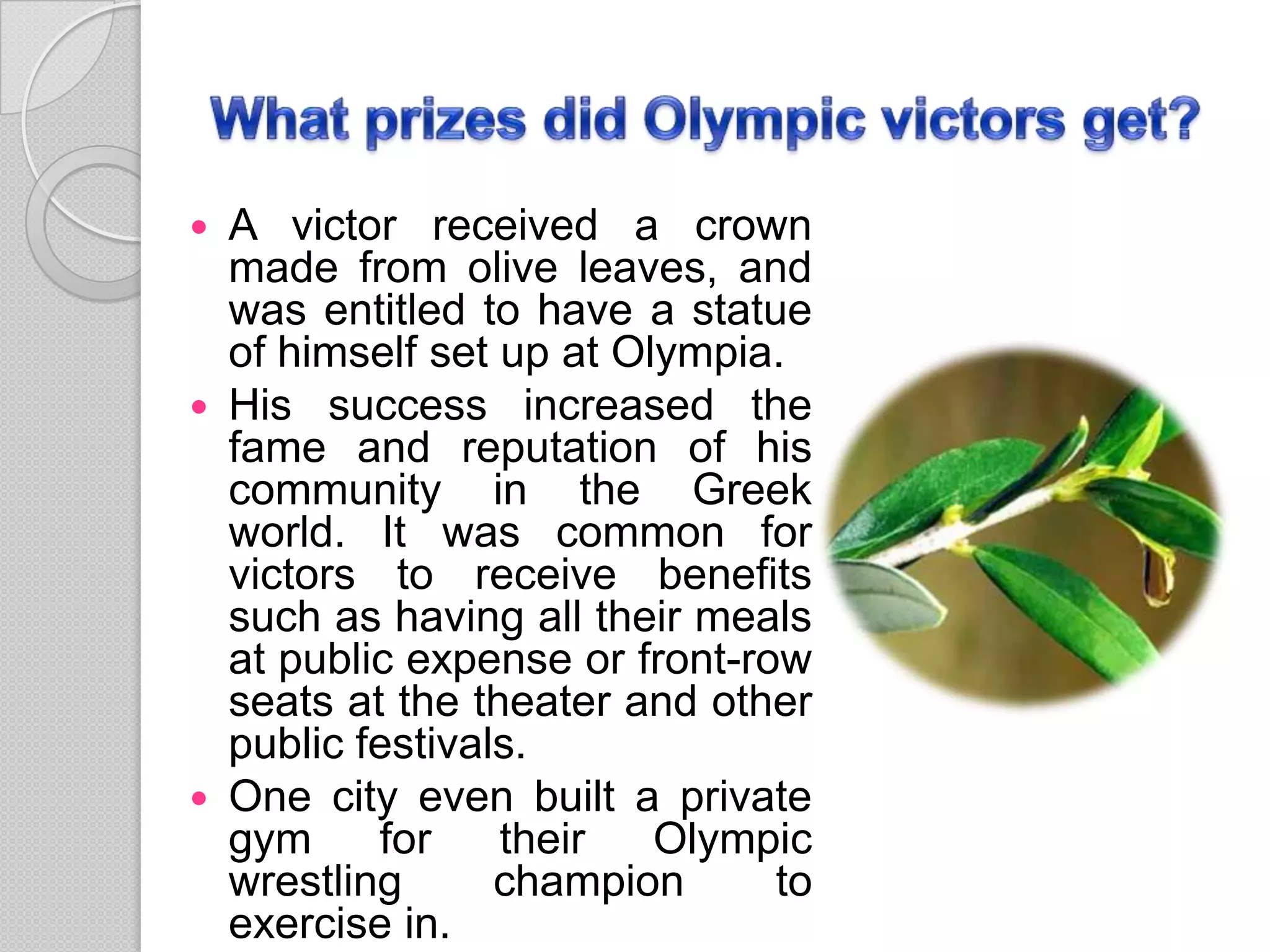 Ancient olympicsgames presentation | PPT