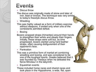 Ancient olympicsgames presentation | PPT