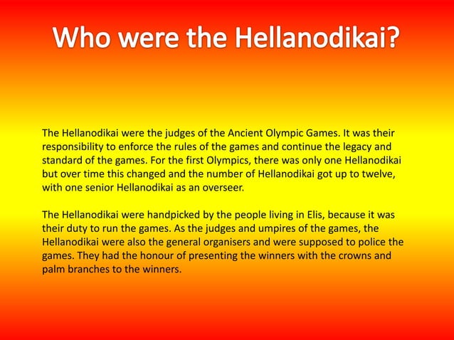 Ancient olympics powerpoint | PPTX