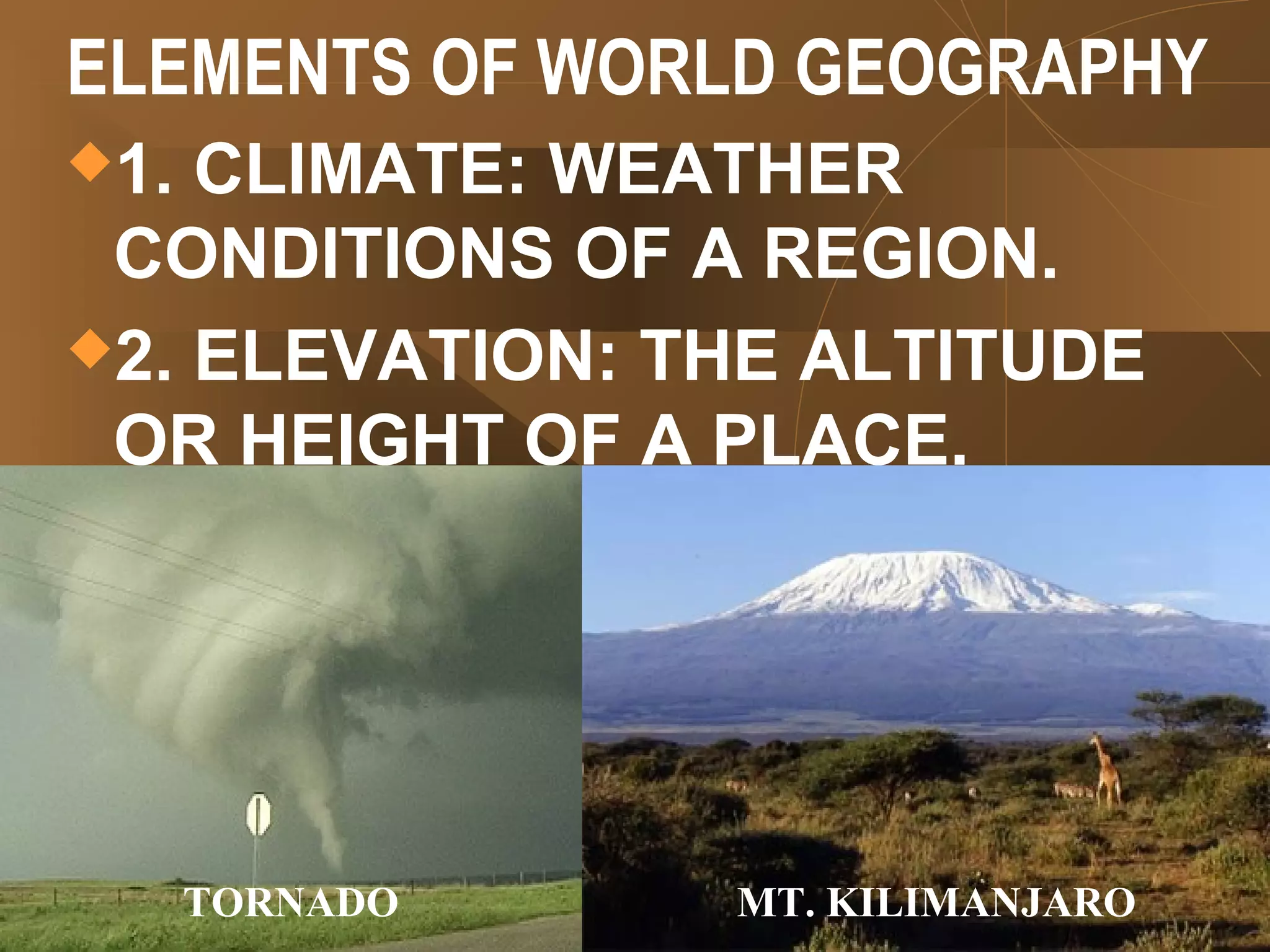 Ancient Origins & Basic Concepts of World Geography | PPT | Geography ...