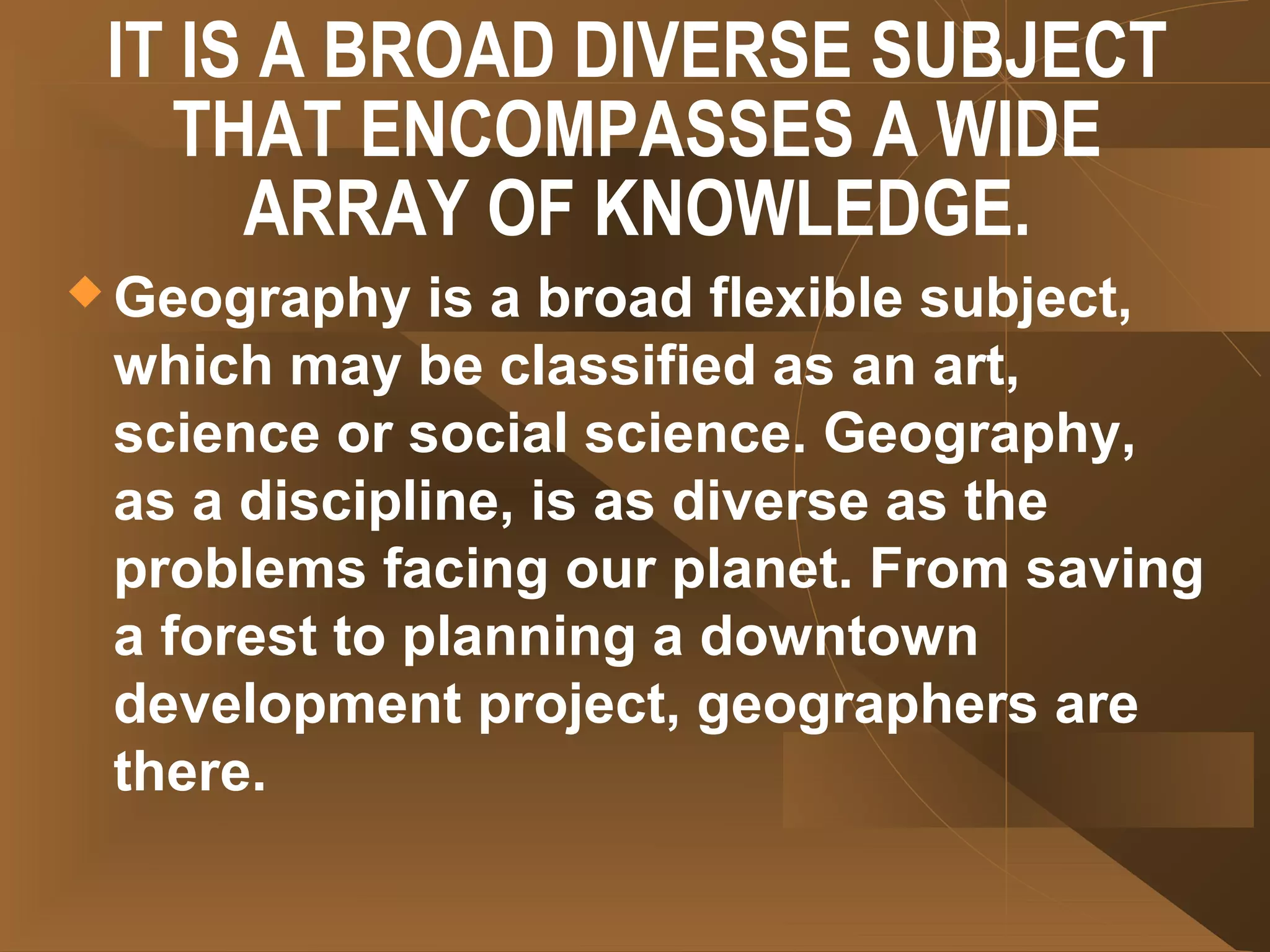 Ancient Origins & Basic Concepts of World Geography | PPT | Geography ...