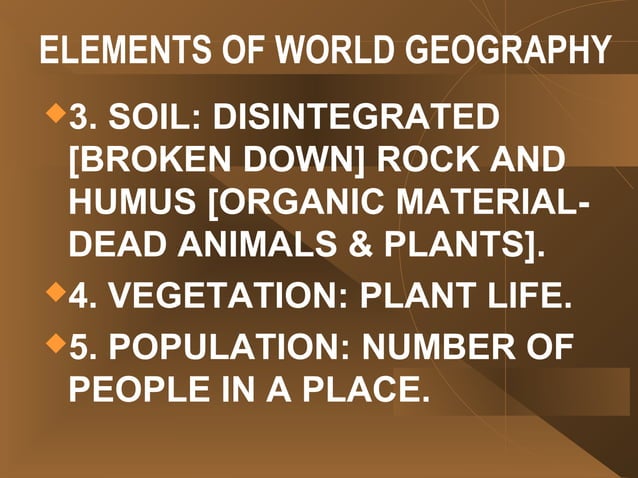 Ancient Origins & Basic Concepts of World Geography | PPT | Geography ...