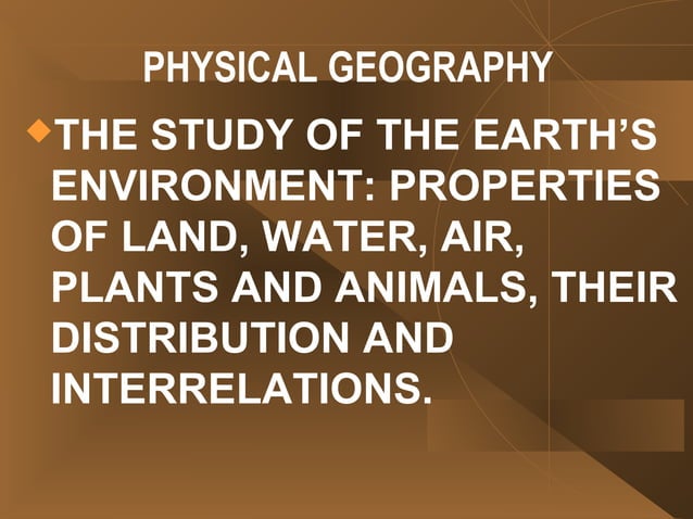 Ancient Origins & Basic Concepts of World Geography | PPT | Geography ...