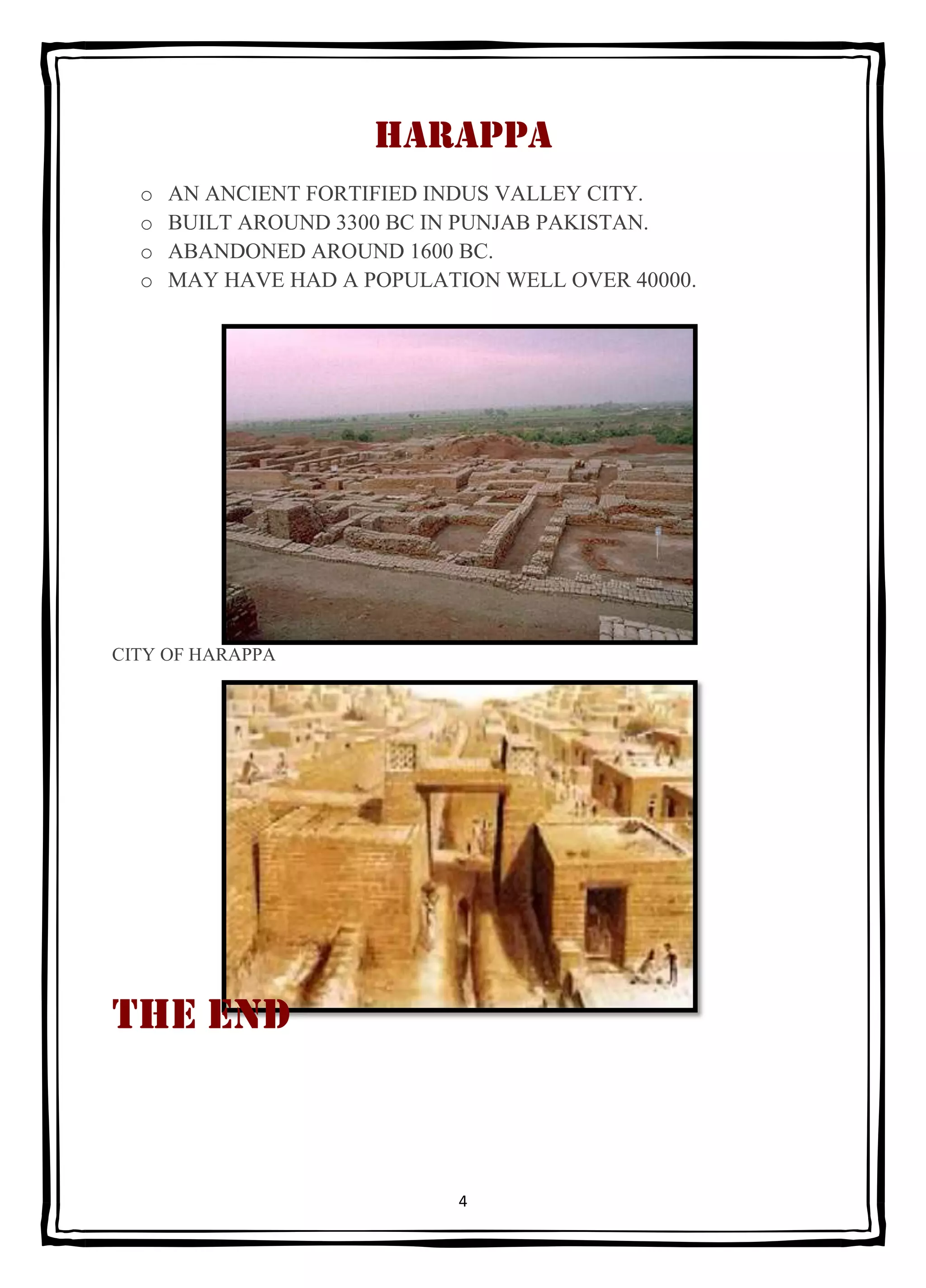 Ancient pakistan | DOCX