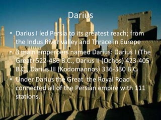 Ancient persia | PPTX