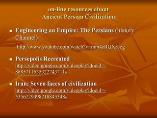Ancient persiancivilization | PDF