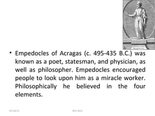 Ancient philosophy | PPT