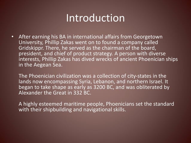 Ancient Phoenicia | PPTX | Geography | Science