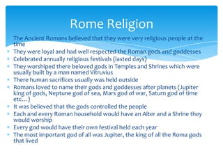 Ancient religion | PPTX