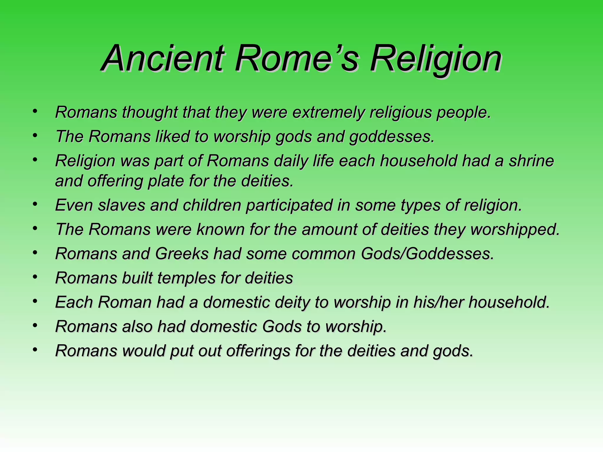 Ancient religions | PPT