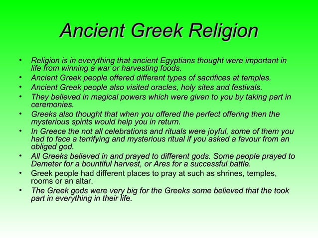 Ancient religions | PPT