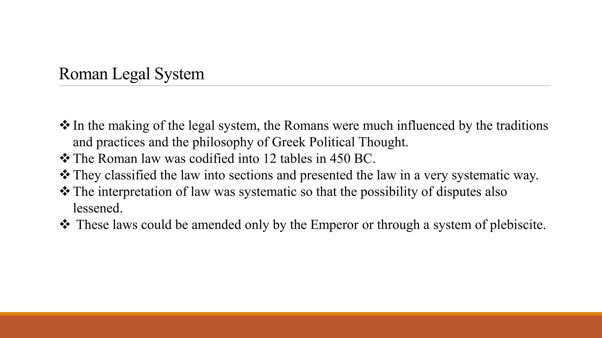 Ancient Roman Political Thought | PPTX