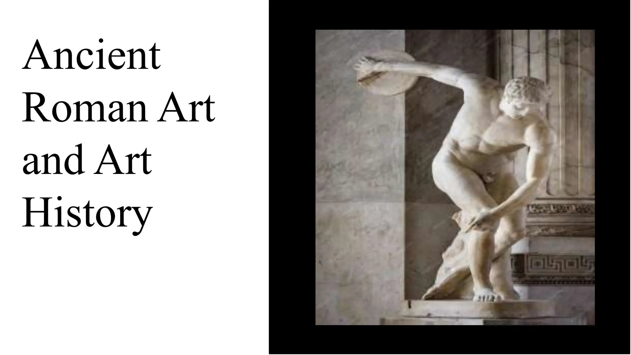 Ancient Roman Art powerpoint presentation | PPTX