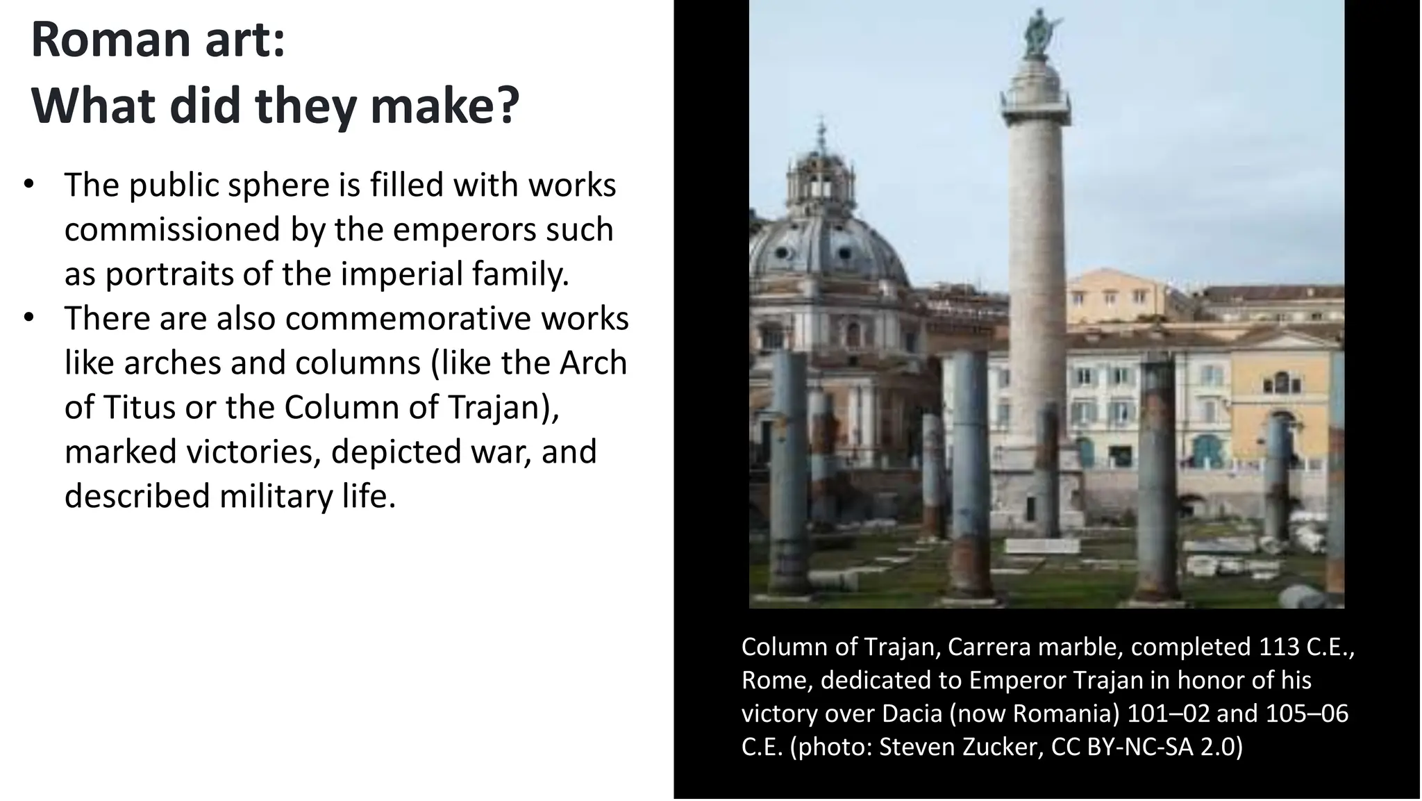 Ancient Roman Art powerpoint presentation | PPTX