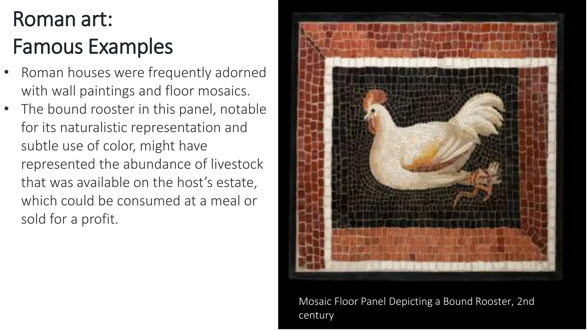 Ancient Roman Art powerpoint presentation | PPTX