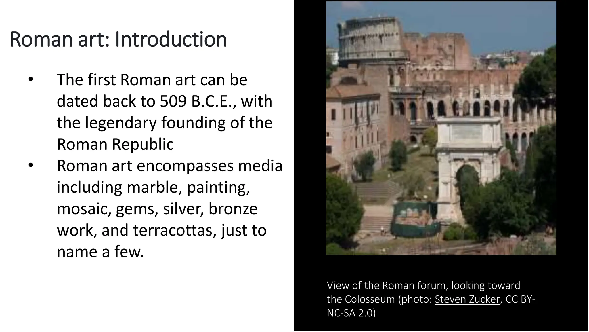 Ancient Roman Art powerpoint presentation | PPTX