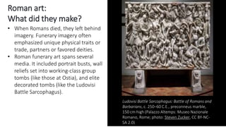 Ancient Roman Art powerpoint presentation | PPTX