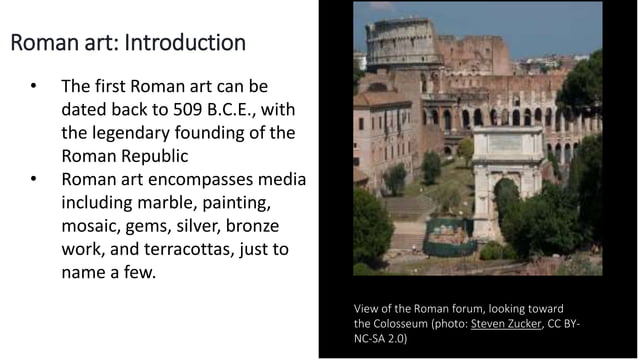 Ancient Roman Art powerpoint presentation | PPTX | Arts and Crafts ...