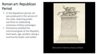 Ancient Roman Art powerpoint presentation | PPTX